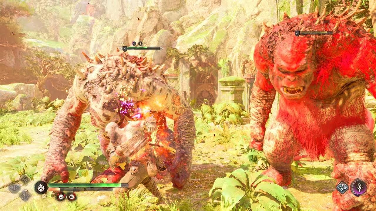 God of War Ragnarok DOUBLE OGRE BATTLE!!! - YouTube