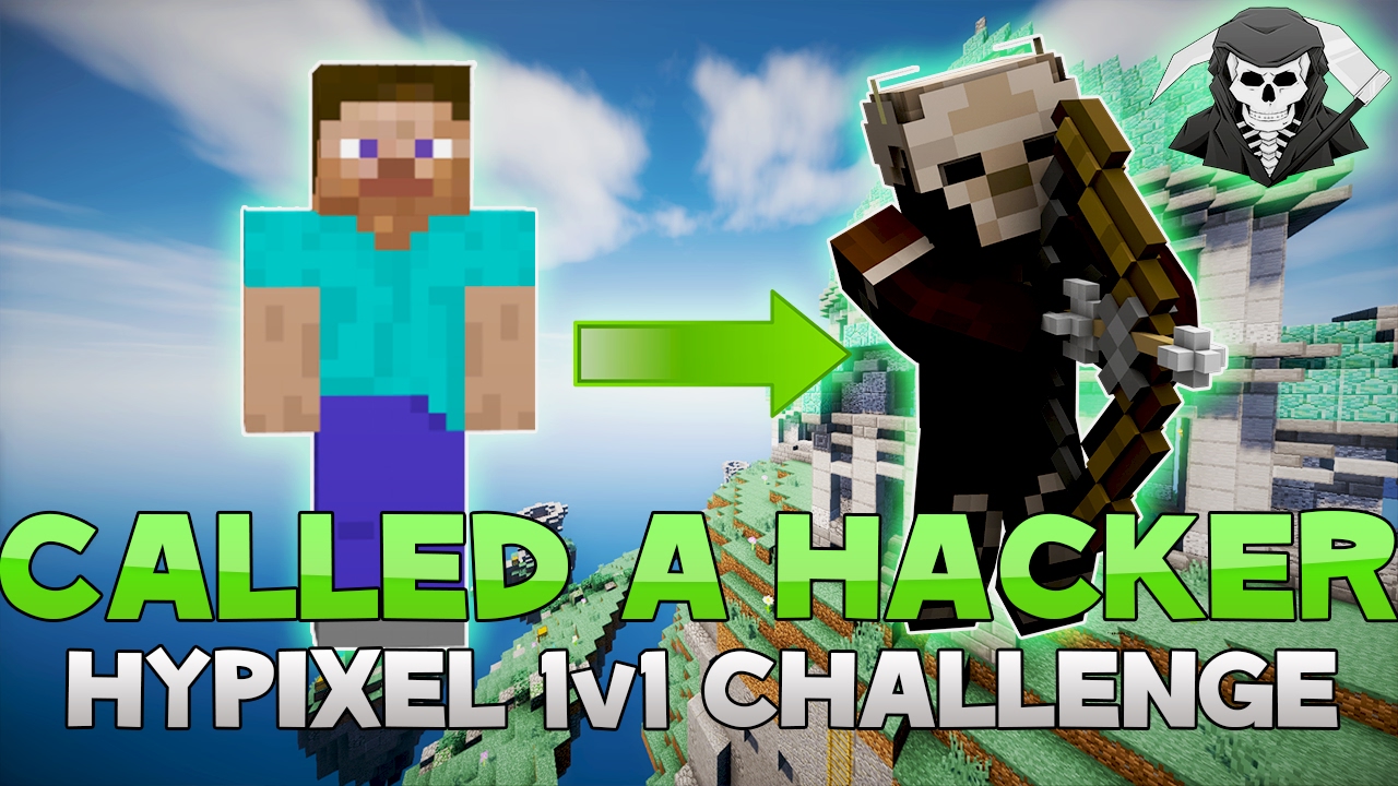 NOOB TO PRO - GETTING CALLED A HACKER! ( Hypixel Skywars ) - YouTube