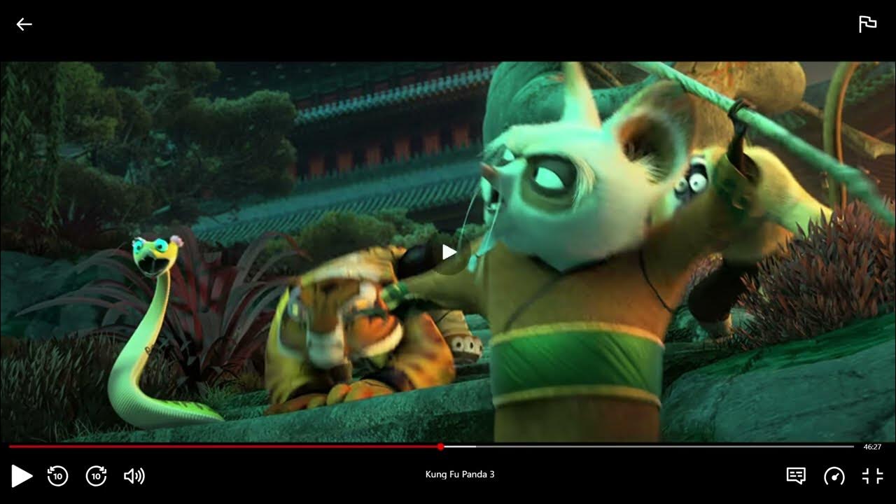 KFP Kai speed changing fight scene - YouTube