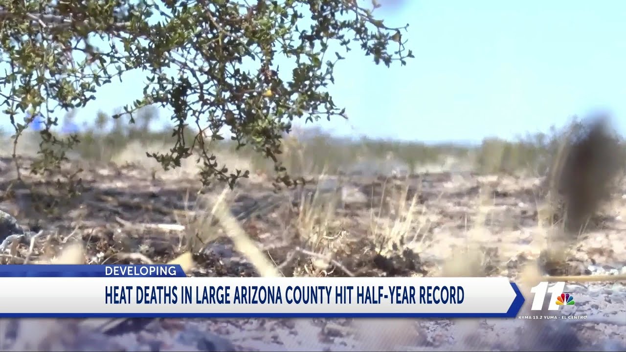 HEAT DEATHS IN ARIZONA HIT HALF YEAR RECORD - YouTube