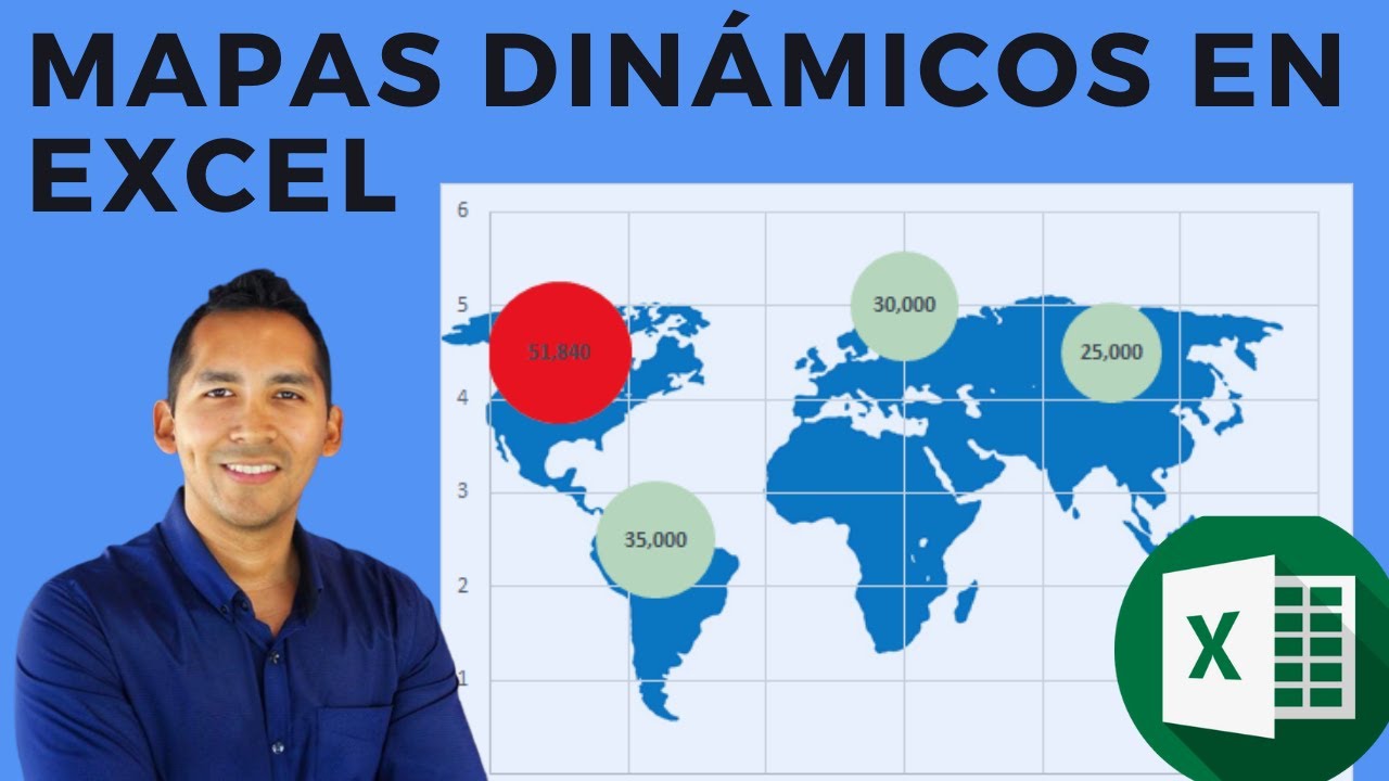 Excel: Aprende a hacer un Mapa Dinamico en Excel paso a paso. - YouTube