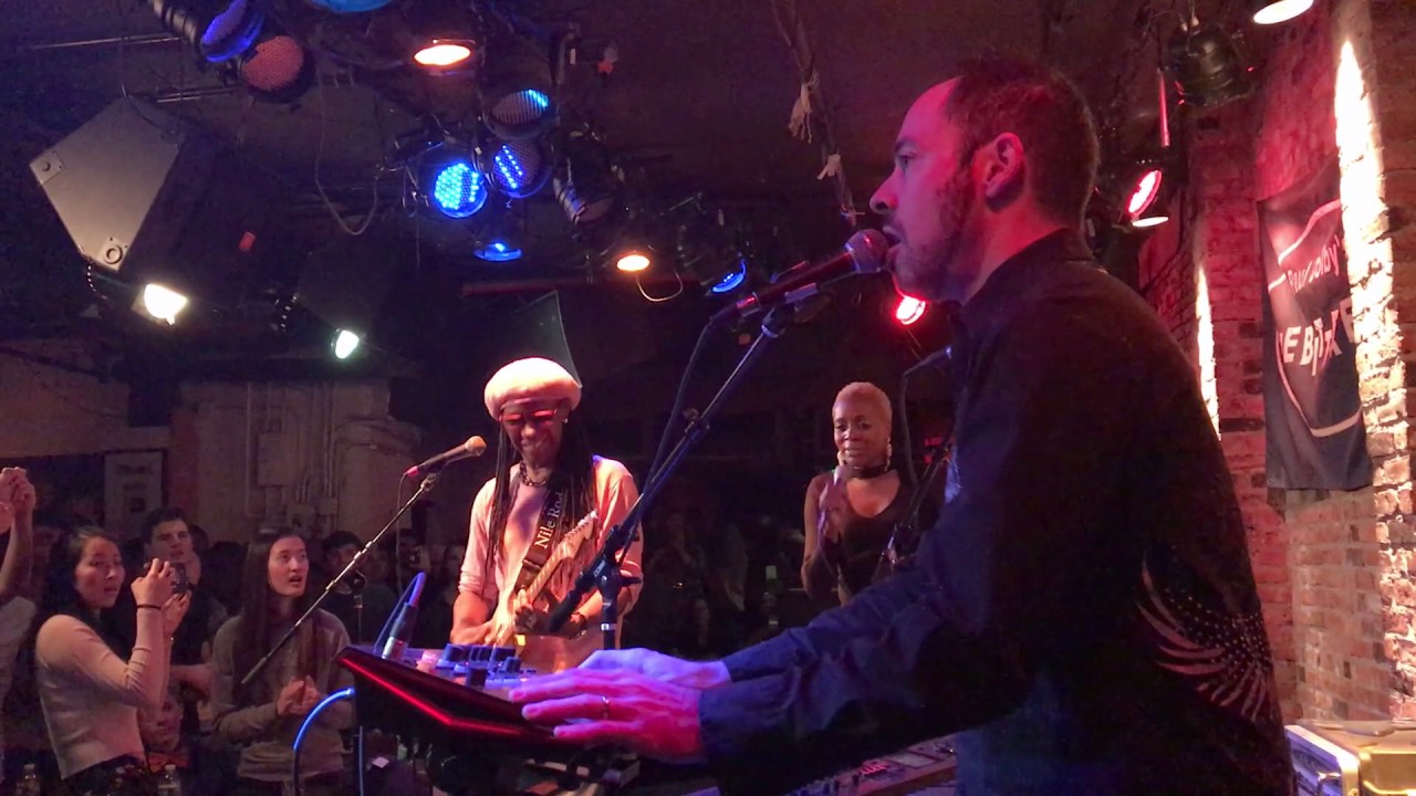 Nile Rodgers WAFF | DJ CherishTheLuv @ The Bitter End - YouTube