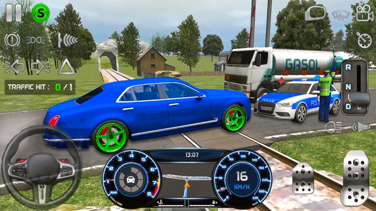 Real Driving Sim #34 Traffic Hit Fail! Car Games Android gameplay - YouTube