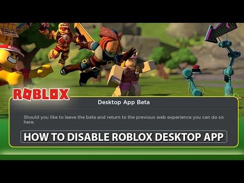 How to Disable Roblox Desktop App Easy and Simple Steps | Roblox Desktop Apps | Roblox - YouTube