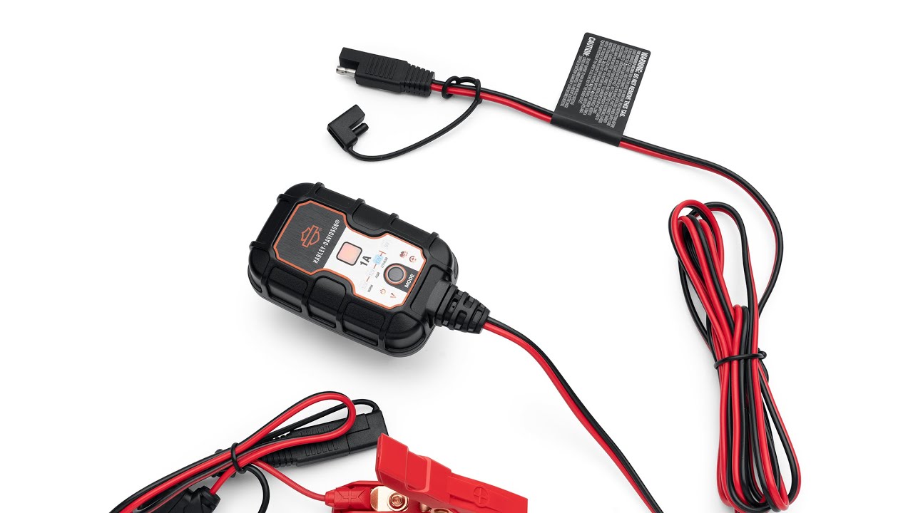 Harley-Davidson 1 amp dual-mode charger UNBOXING - YouTube