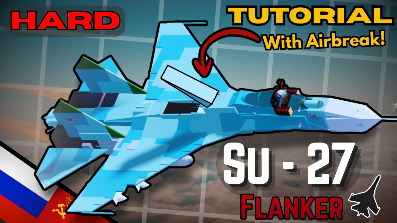 Su-27 Flanker Tutorial | Plane Crazy Roblox | Advanced - YouTube