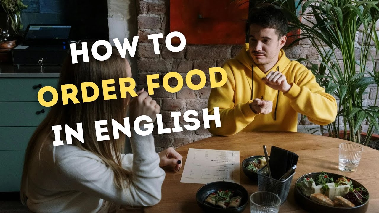 How to Order Food in English | Listening & Speaking | A1 (Level 1-2 ...