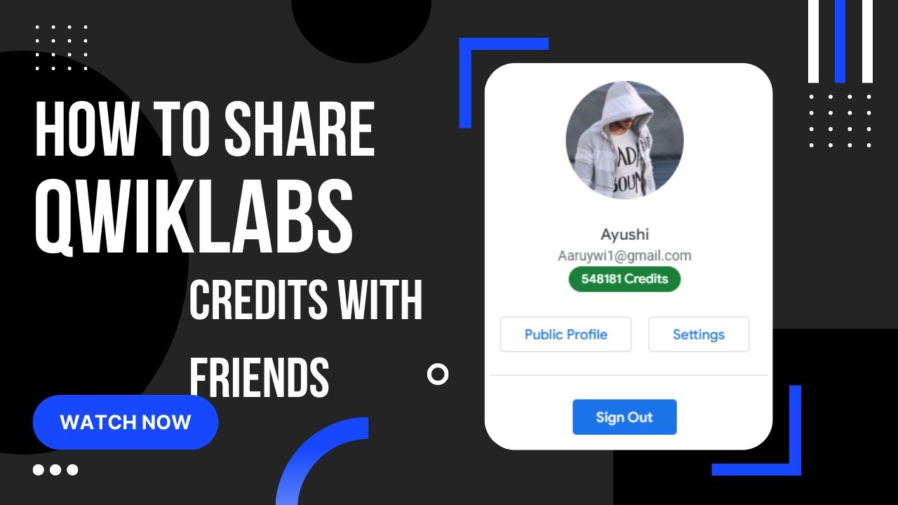 How To Create a Credit Share group @Qwiklabs #shorts #learntoearnchallenge #cloudskillsboost ...