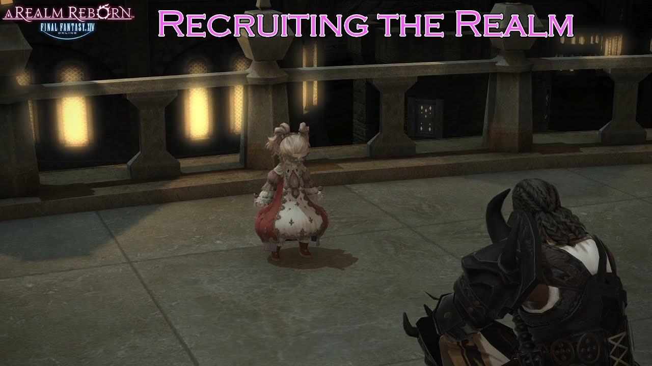 Final Fantasy XIV Recruiting the Realm - YouTube