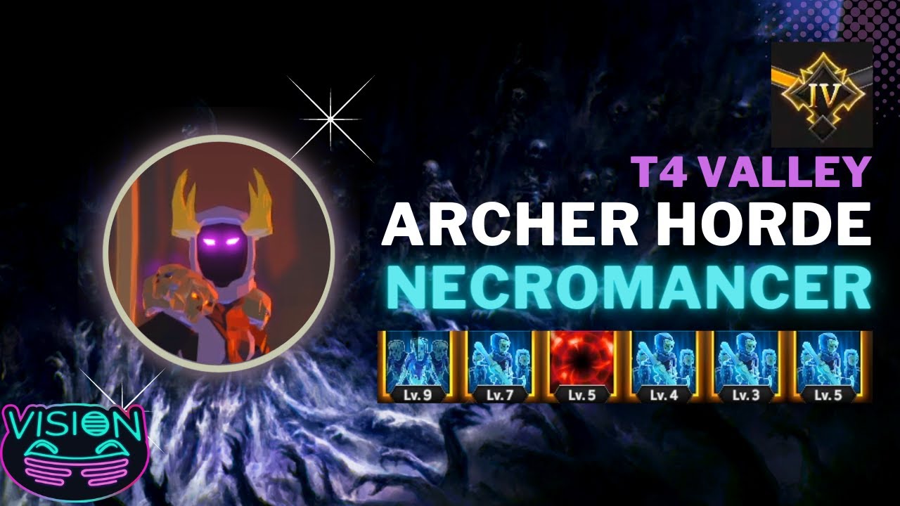 Archer Horde Necromancer - Tier 4 Scorching Valley - Soulstone ...