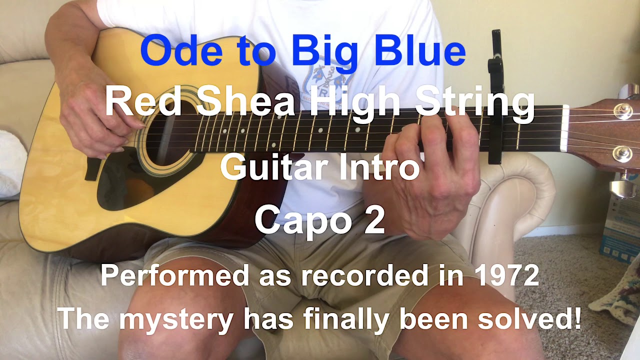 Gordon Lightfoot: Red Shea High String Guitar - YouTube