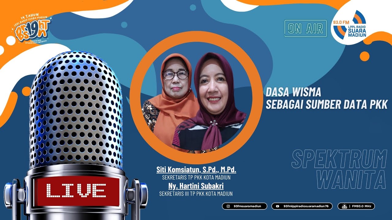 #SpektrumWanita : Dasa Wisma Sebagai Sumber Data PKK - YouTube