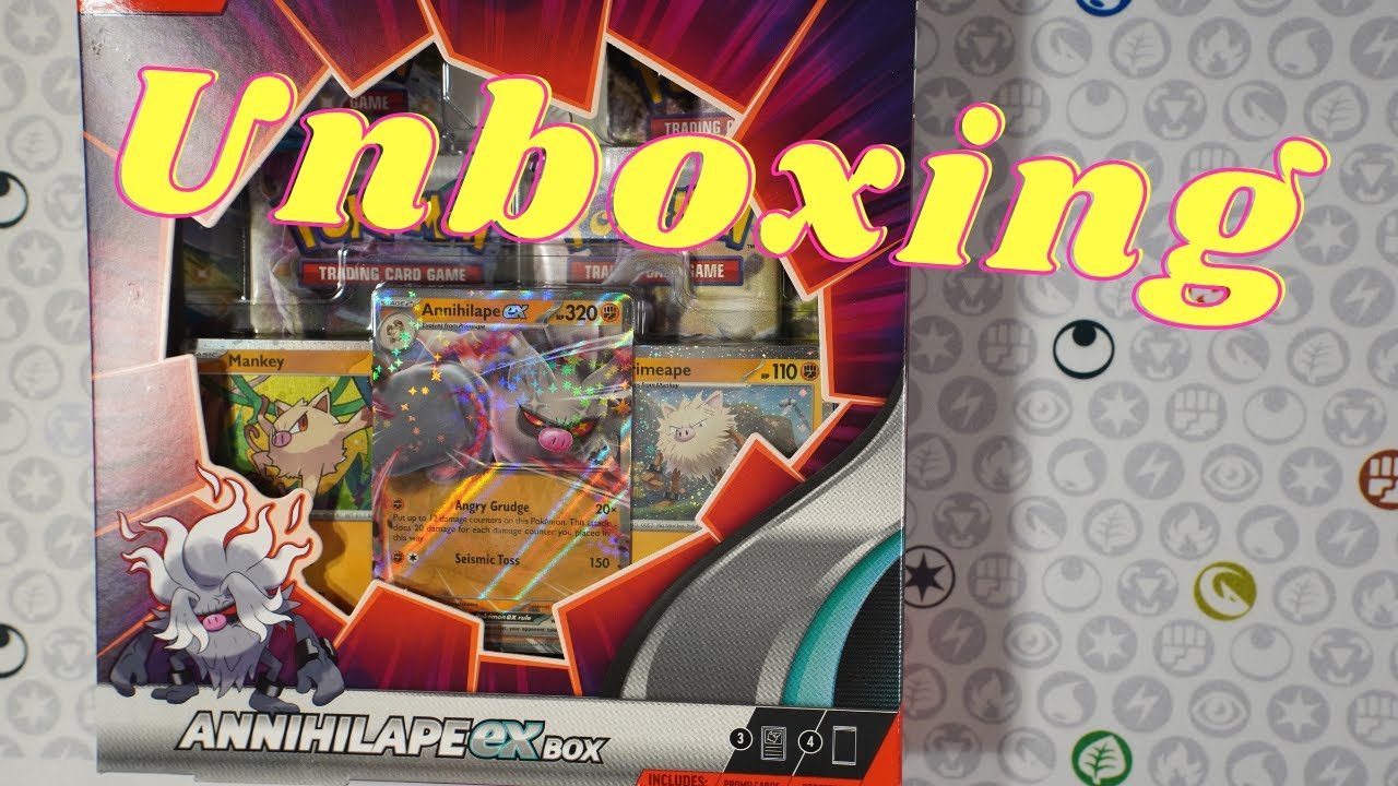 Opening the Pokemon Annihilape box - YouTube