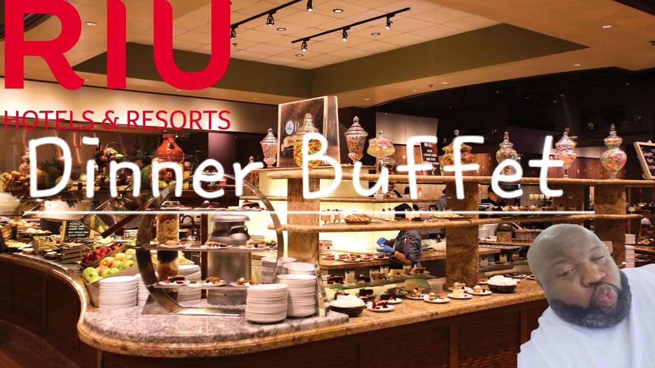 Riu Palace Paradise Nassau Bahamas "Dinner Buffet" - YouTube