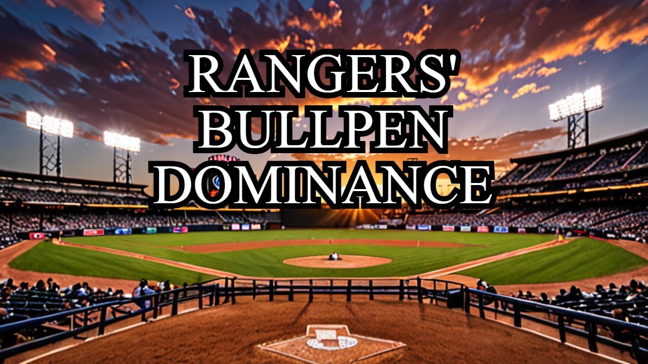 2024 Texas Rangers Bullpen - YouTube