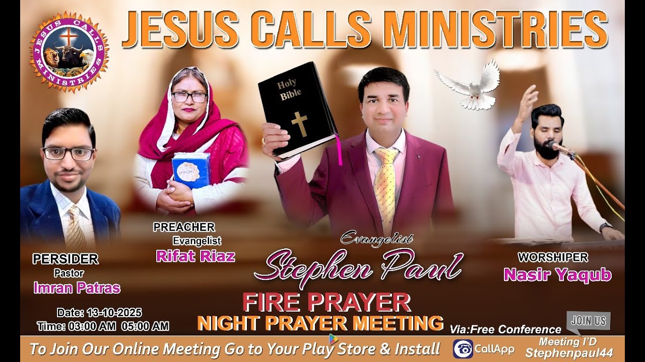Jesus Calls Ministry (Live Meeting 13-October-2025) Norway Oslo - YouTube