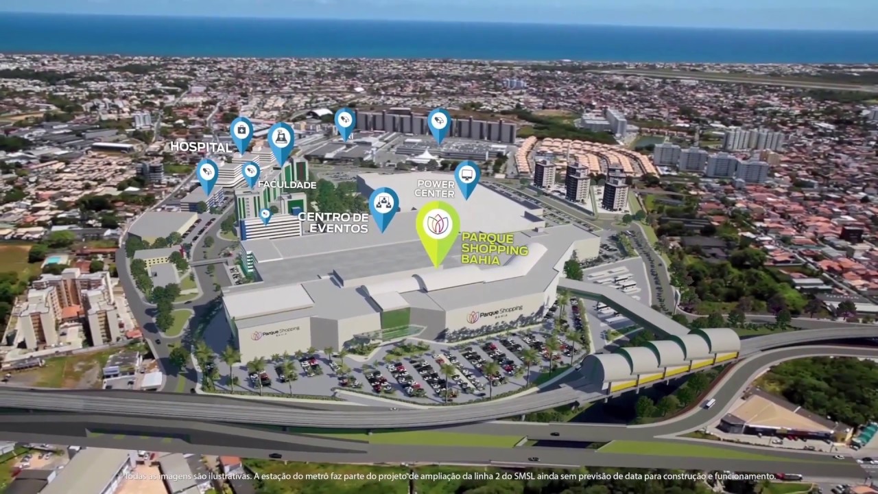 Parque Shopping Bahia - YouTube