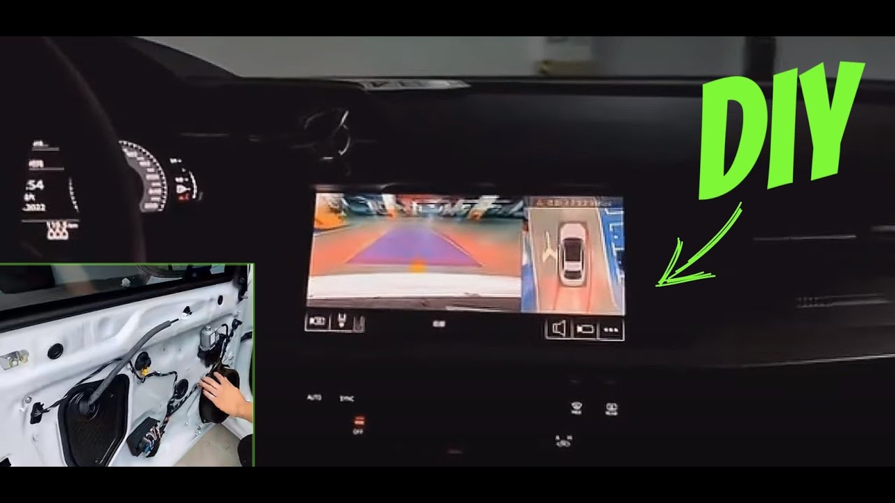 Audi | How To 360 degree PANORAMIC camera INSTALL? PART 3/3 - YouTube