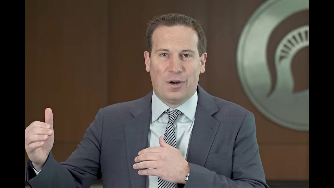 Mat Ishbia Press Conference: Michigan State Football, Michigan State ...