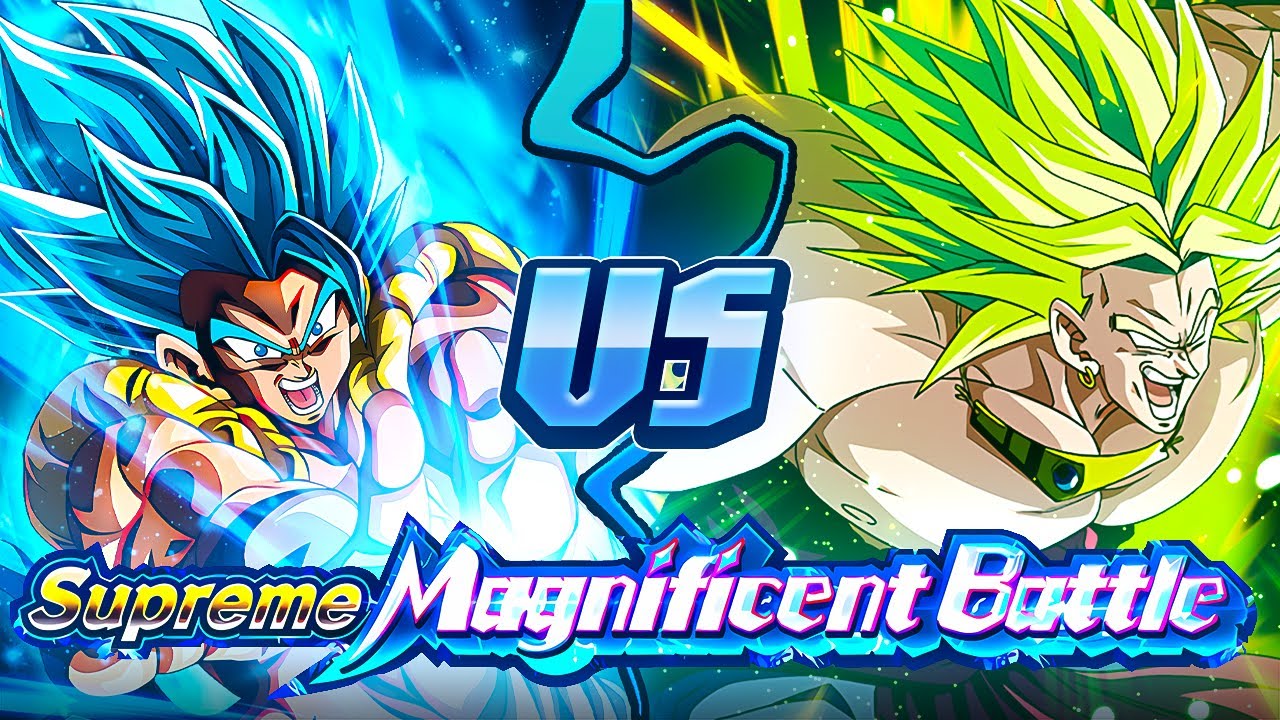 HE'S ACTUALLY GREAT HERE!! EZA INT BROLY VS SUPREME MAGNIFICENT BATTLE ...