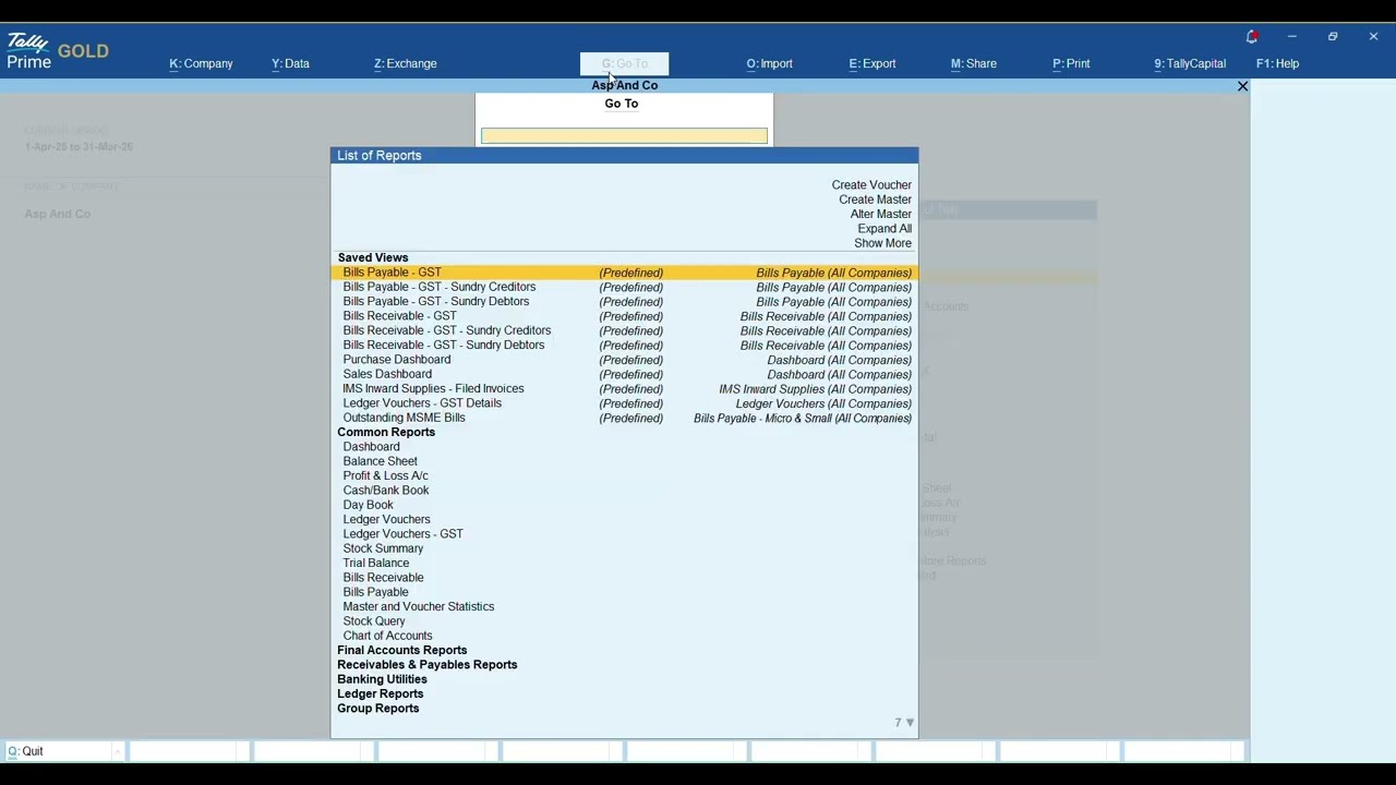 HOW TO CHANGE THE GST RATE SETUP IN LEDGER & STOCK ITEM | How To GST ...