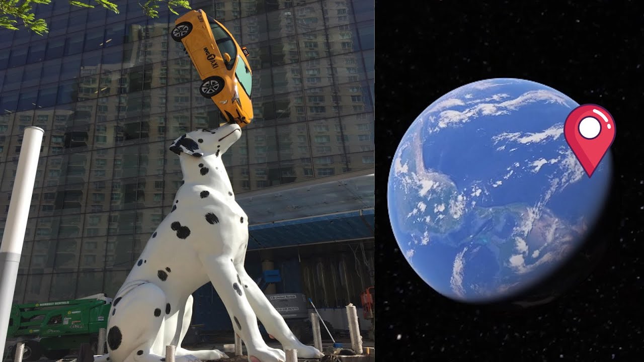I found a huge dog on google map🌍 #earth - YouTube
