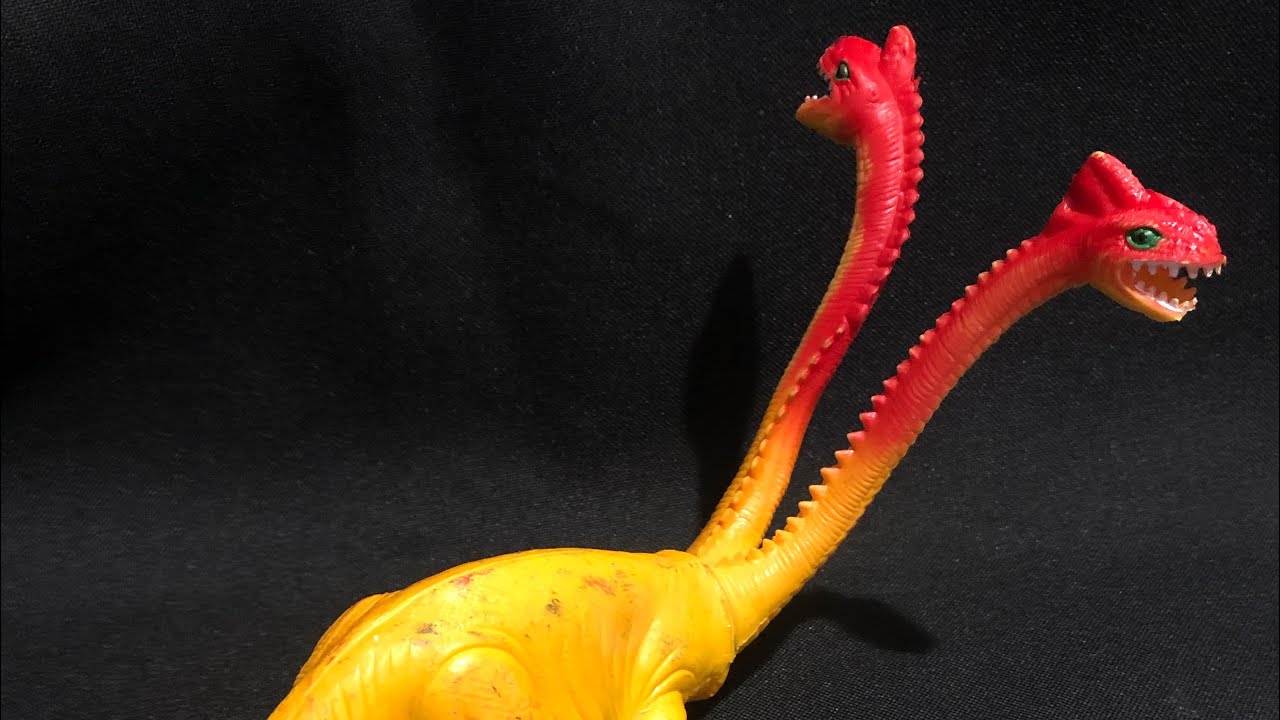Two Headed Sauropod Figure Review! - YouTube