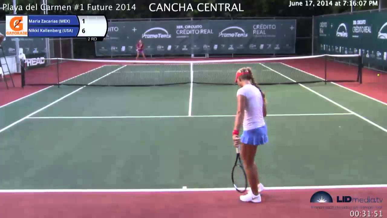 Nicole Frenkel USA vs Marcela Zacarias MEX - YouTube