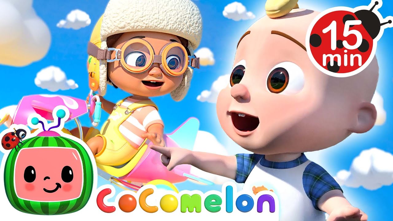 Flying Baby Airplanes Song | CoComelon | Songs and Cartoons | Best ...