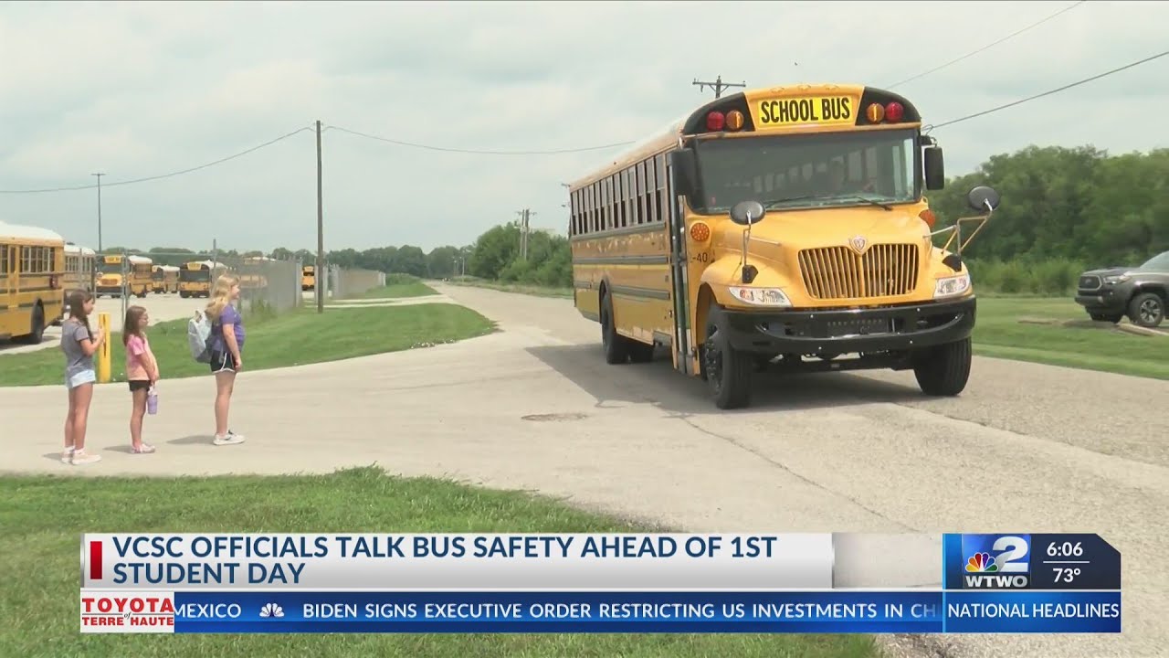 VCSC prepares for back-to-school with bus tune-ups - YouTube