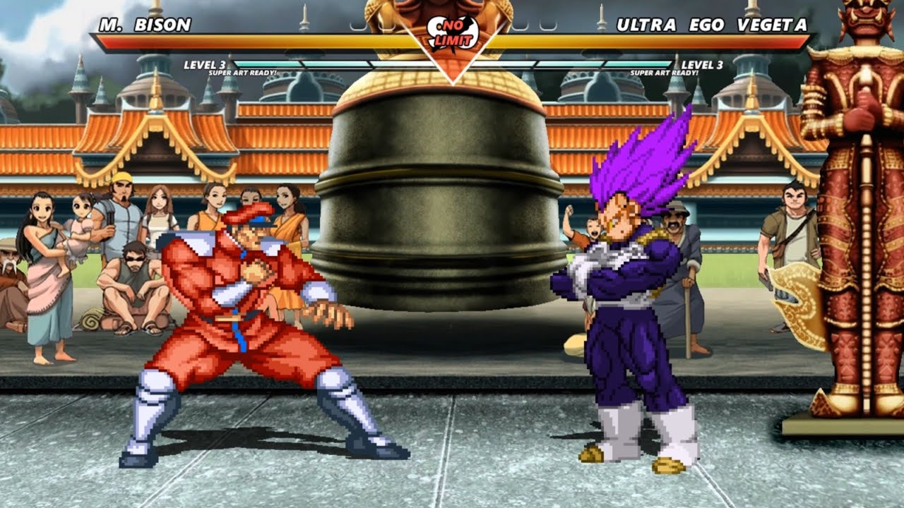 M. BISON vs ULTRA EGO VEGETA - The most epic fight 🔥 - YouTube