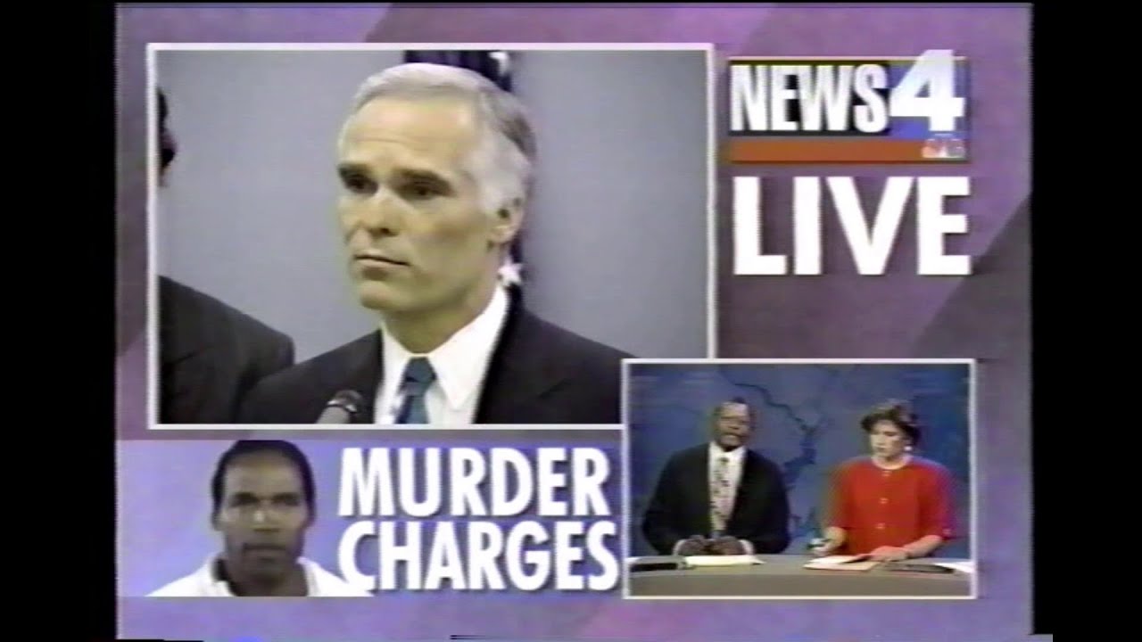 OJ Simpson 1994 Media Coverage Compilation Part 1 - theVHSfiles - YouTube