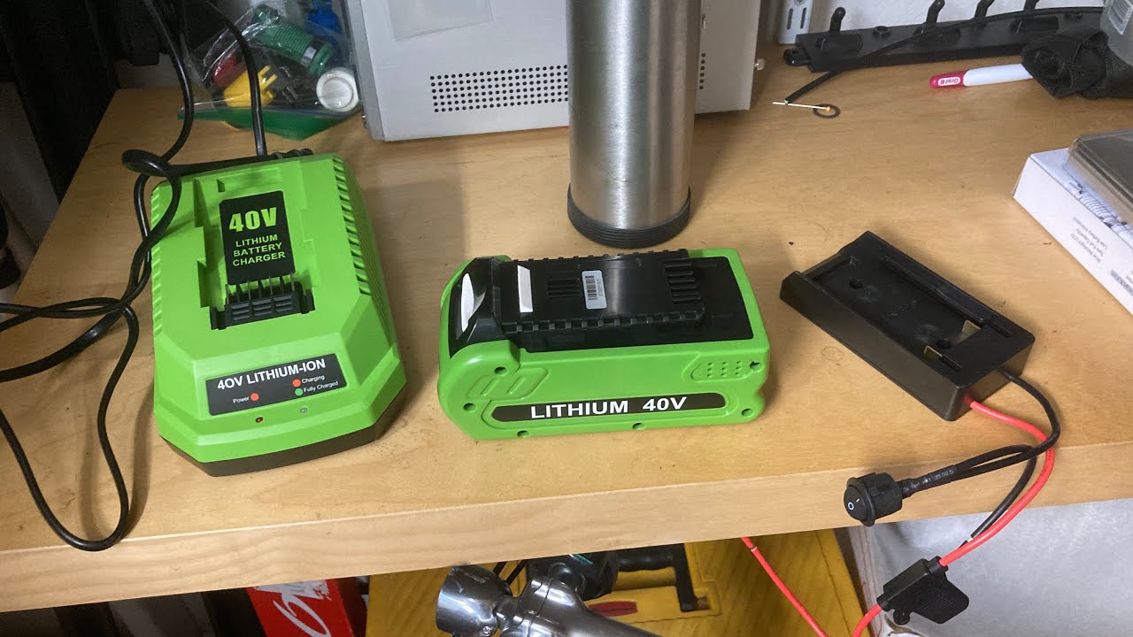 Ebike Tool-Battery Conversion (Faraday Porteur Sport) - YouTube