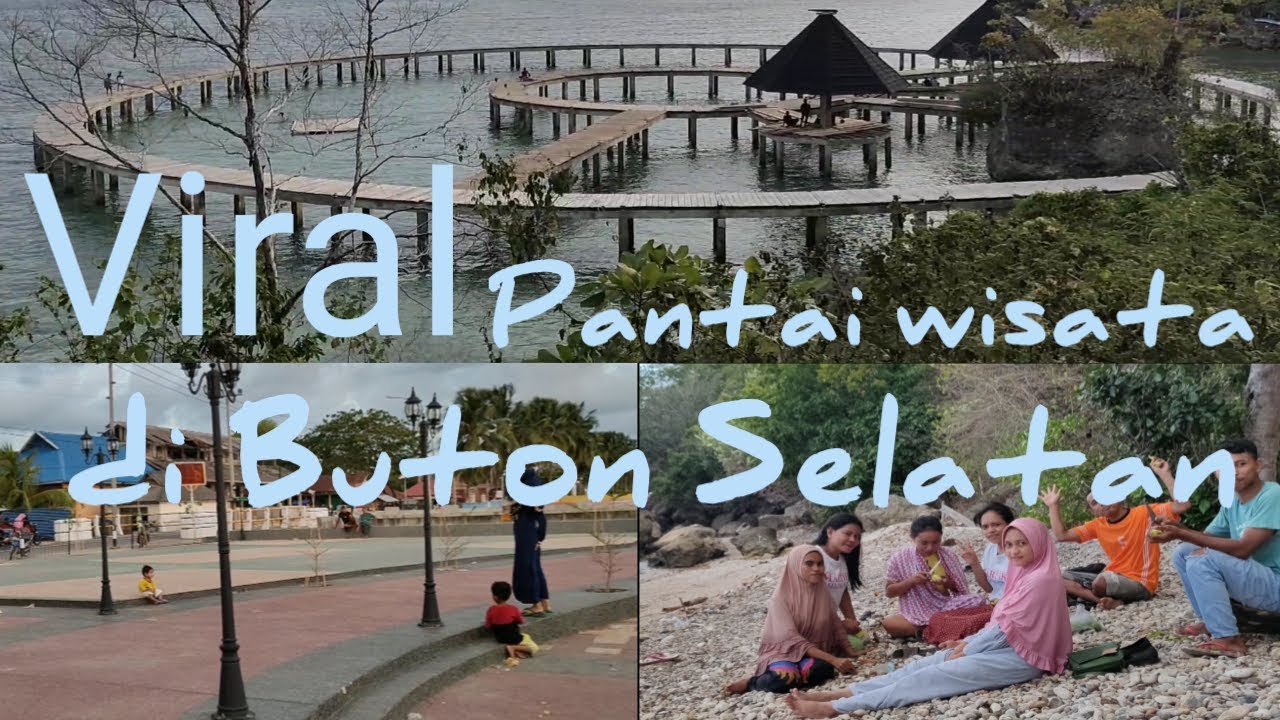 Viral, Pantai Wisata di Buton Selatan Sulawesi Tenggara - YouTube