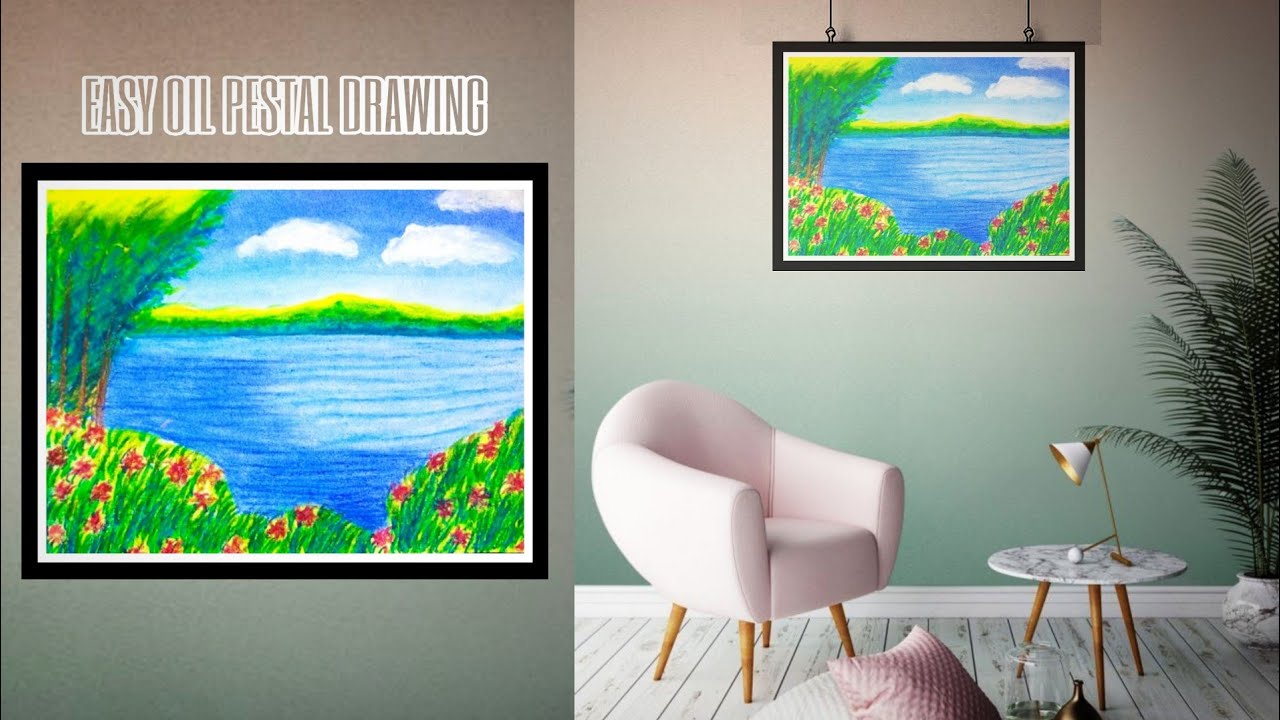 Simple scenary drawing /by Beginner Art And Craft Ideas - YouTube