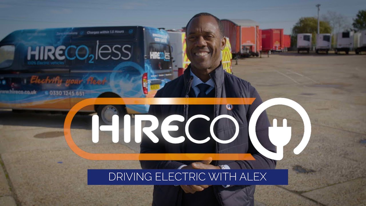 On The Road With Hireco - Driving Electric with Alex - YouTube
