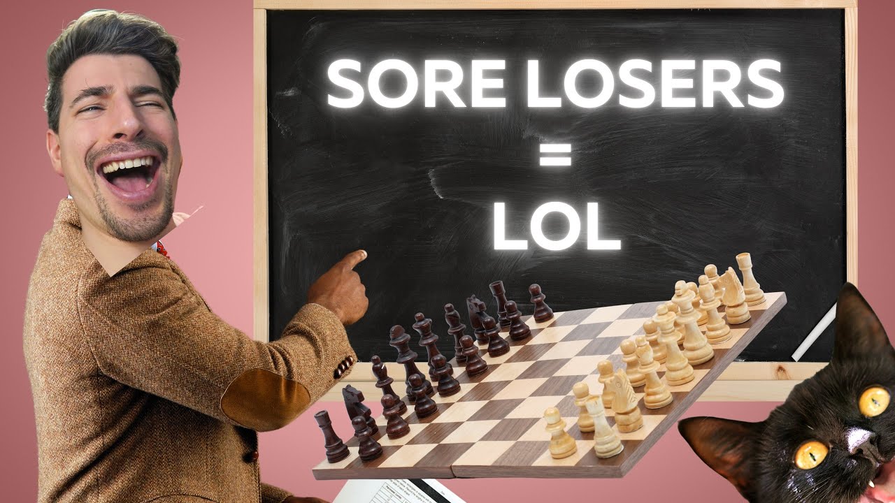 My Take on Sore Losers in Chess | Road to 2000 ELO - YouTube