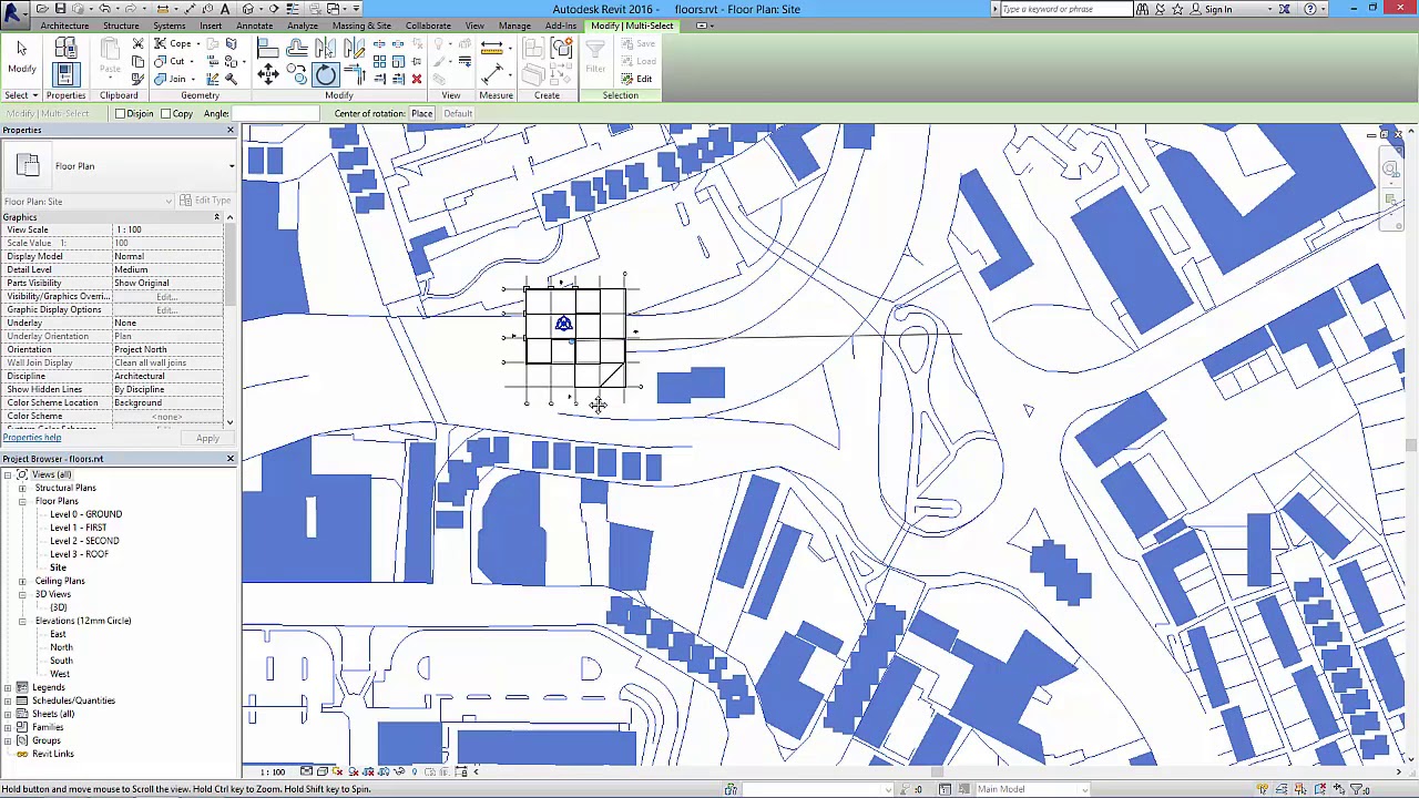 Revit 04 Site Location 2016 - YouTube