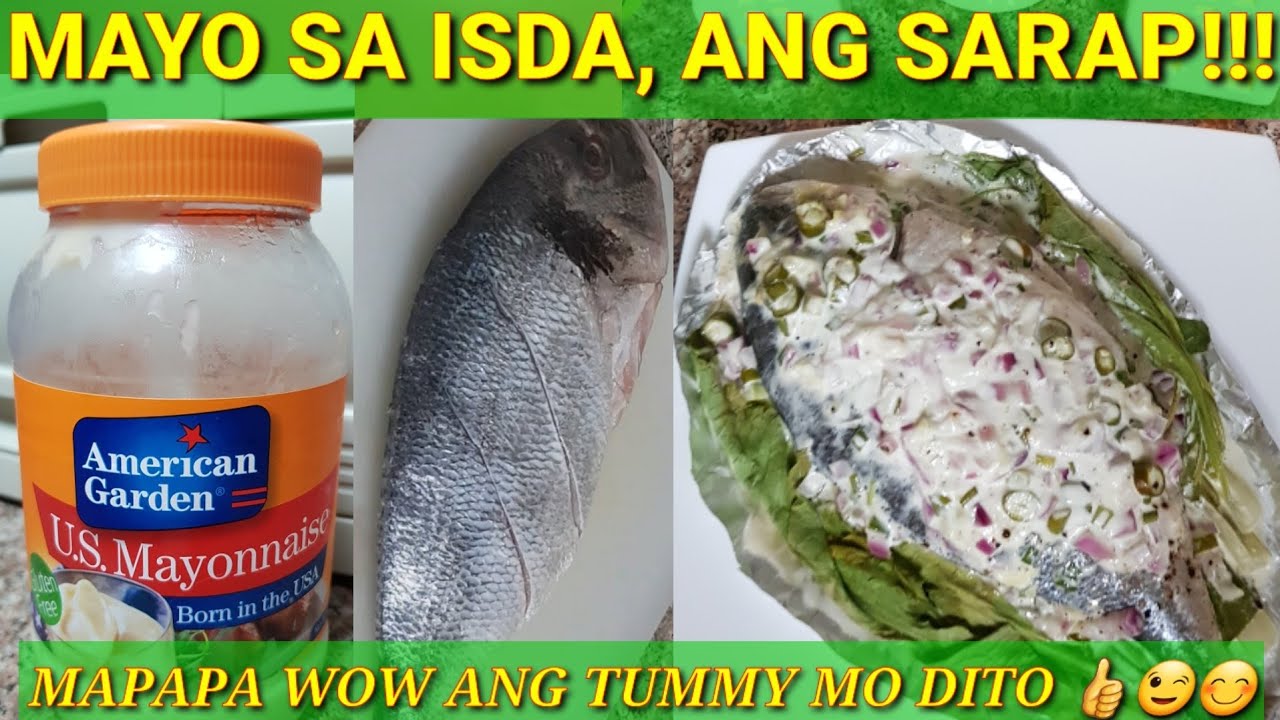 Steamed Fish with Mayonnaise ang SARAP!!! - YouTube