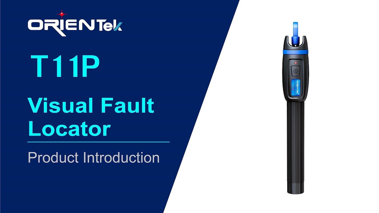 Visual Fault Locator T11P appearance display - YouTube