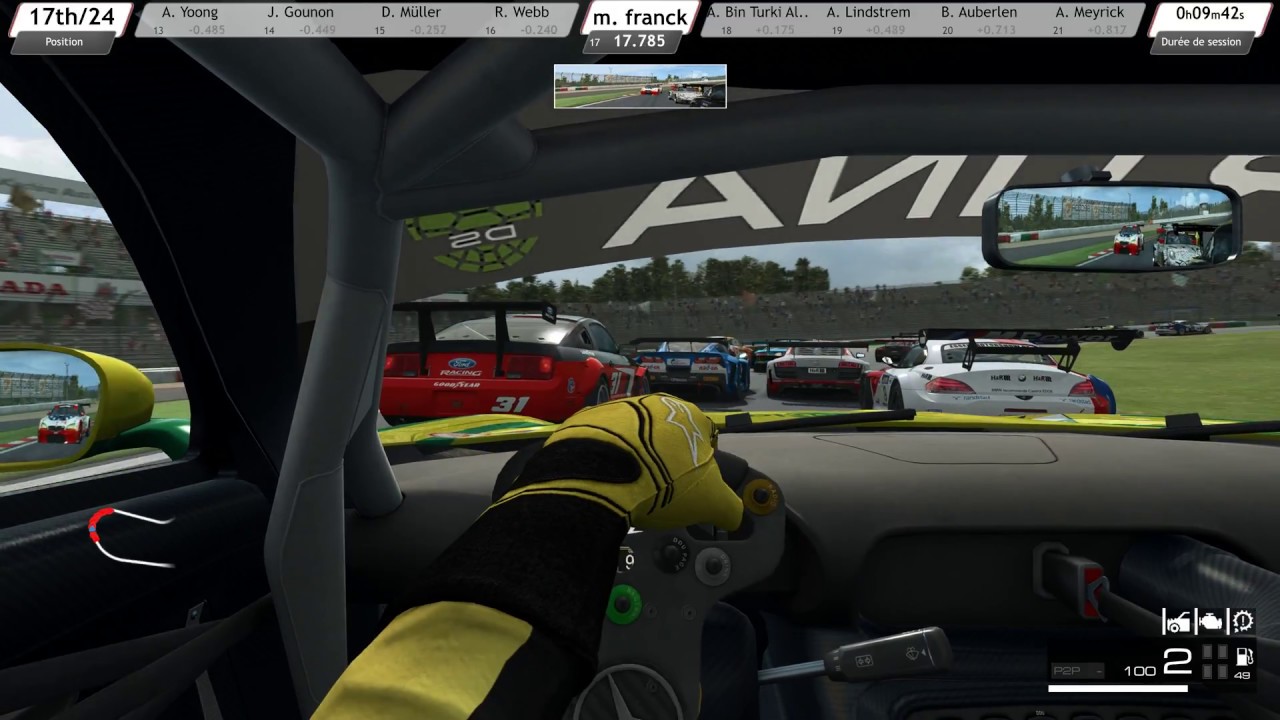 R3E / NEW MERCEDES AMG GT3 / COCKPIT / GET REAL / 4K - YouTube