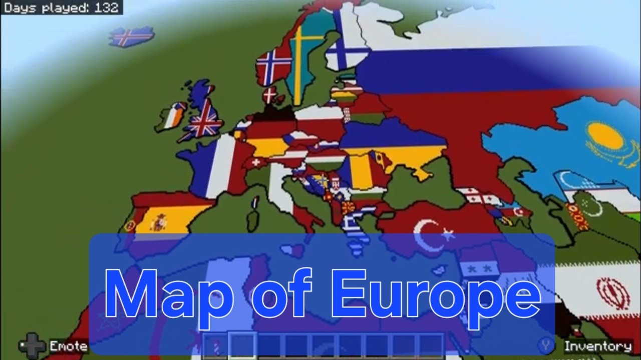 Exploring Europe in Minecraft! - Fun Journey Across Countries - YouTube