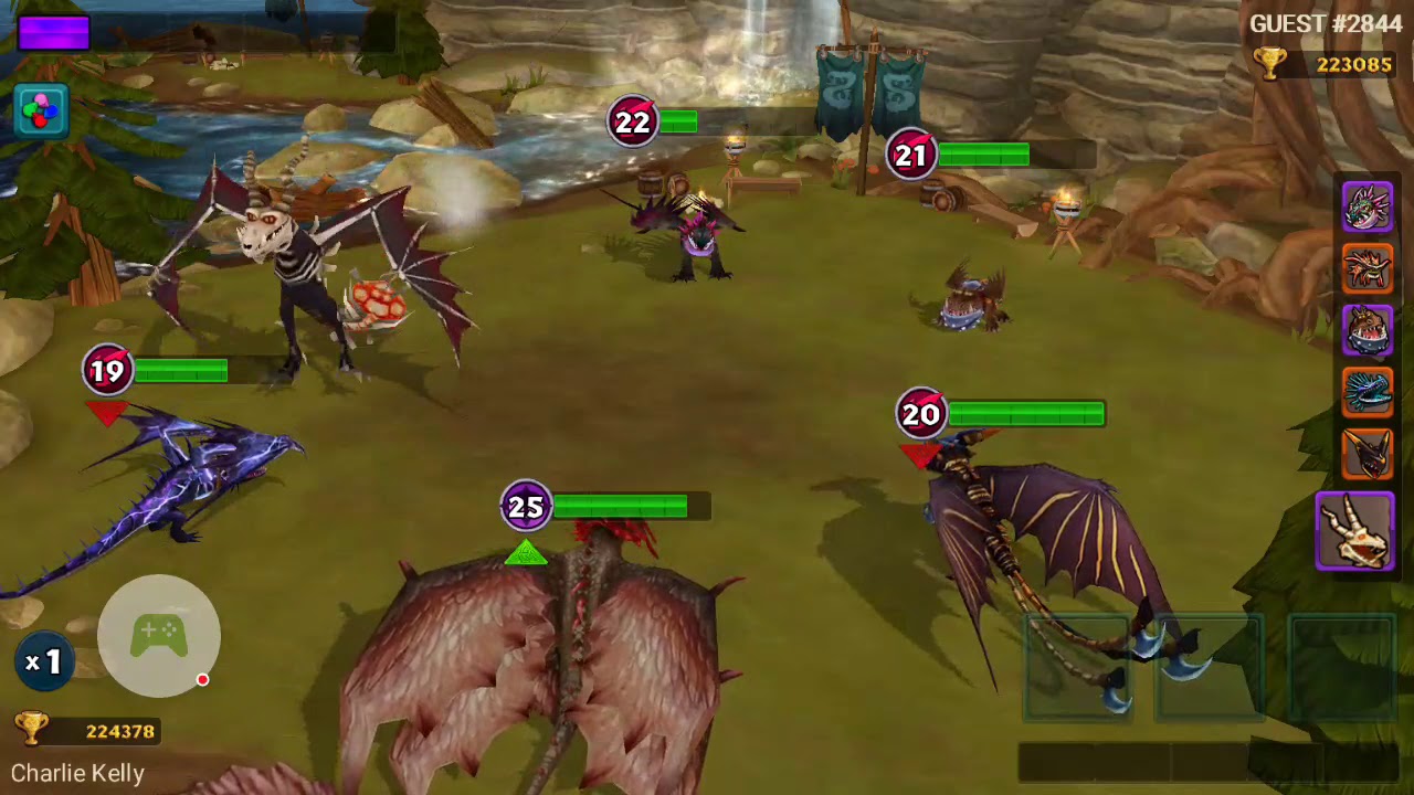 Brute Boneknapper, Deadly Nadder, Defender Gronkle - YouTube