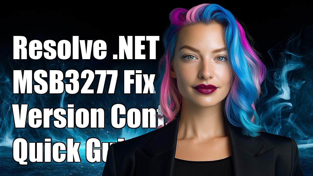 Resolving .NET Core MSB3277 Conflicts: Different Versions Explained ...