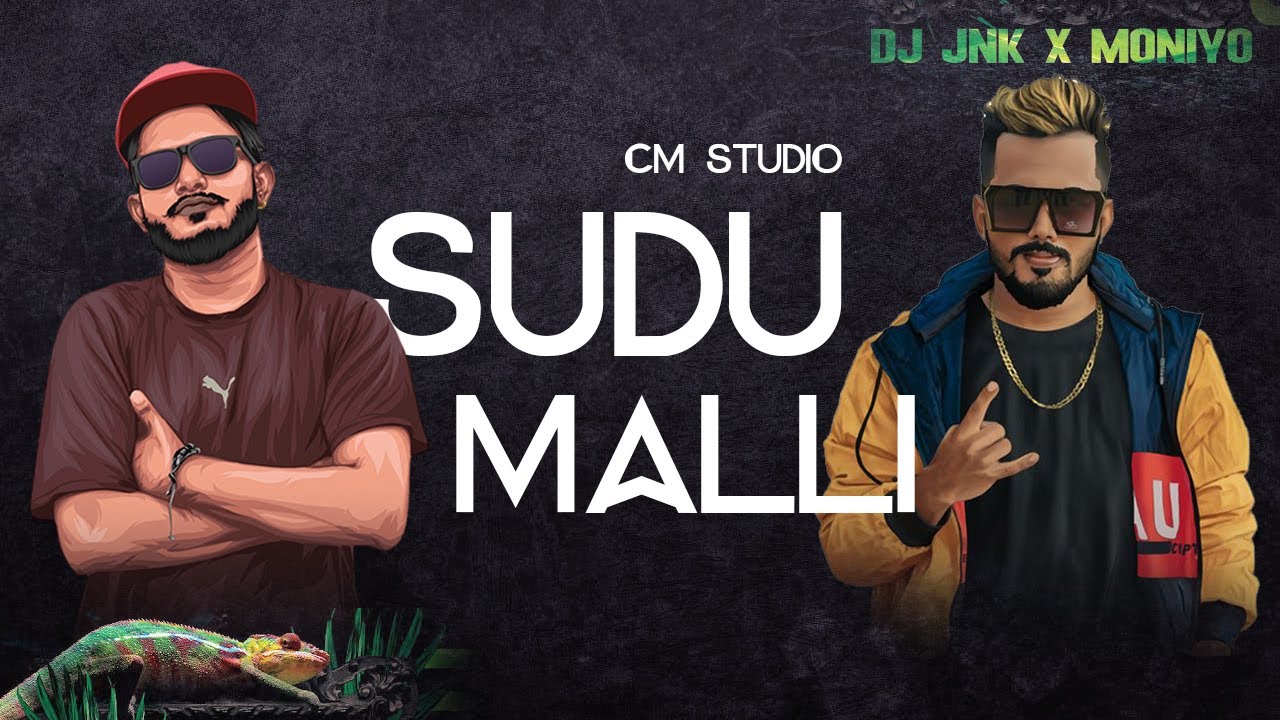 DJ JNK X Moniyo | Sudu Malli (Bon Bon) | Lyrics Video | CM STUDIO - YouTube