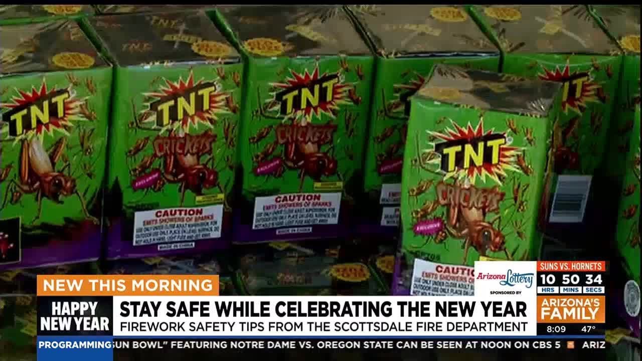 Firework safety tips with the Scottsdale Fire Department - YouTube