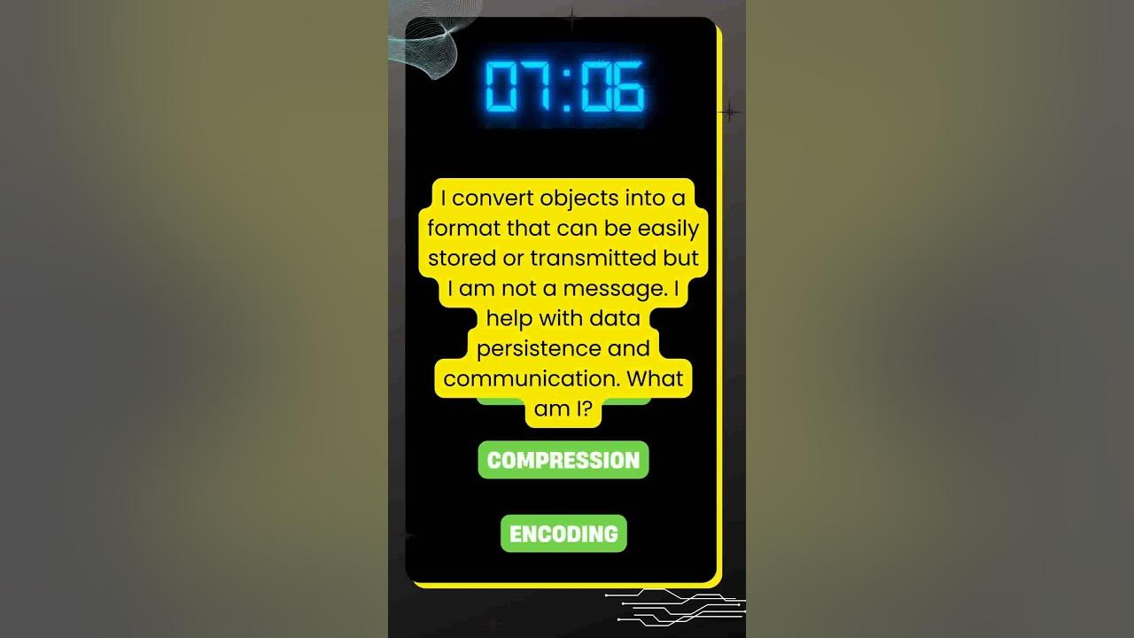 Programming Riddle: Can You Solve This Serialization Secret? #quiz #riddles #codechallenge # ...