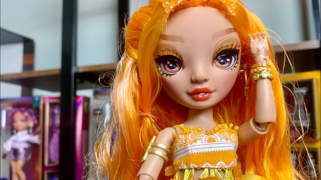 MEENA FLEUR- NEW RAINBOW HIGH SERIES 4 DOLL REVIEW AND UNBOXING (NEON ...