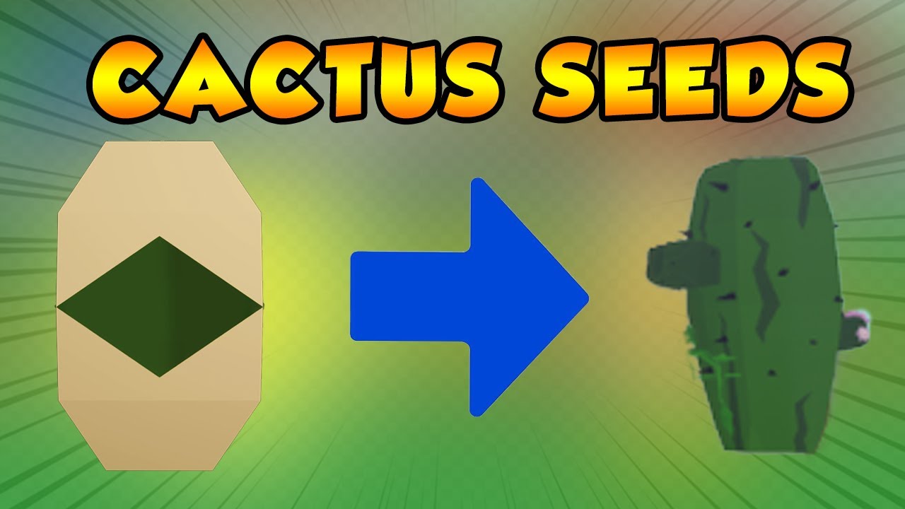 COMO CONSEGUIR CACTUS SEEDS RAPIDAMENTE NO ISLANDS | SKY BLOCK | ROBLOX ...