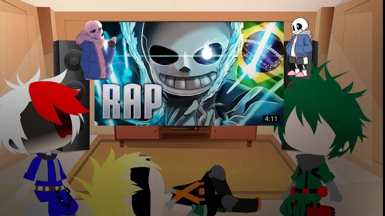 Deku,Bakugou e Todoroki React Rap Do Sans-Julgamento Final - YouTube